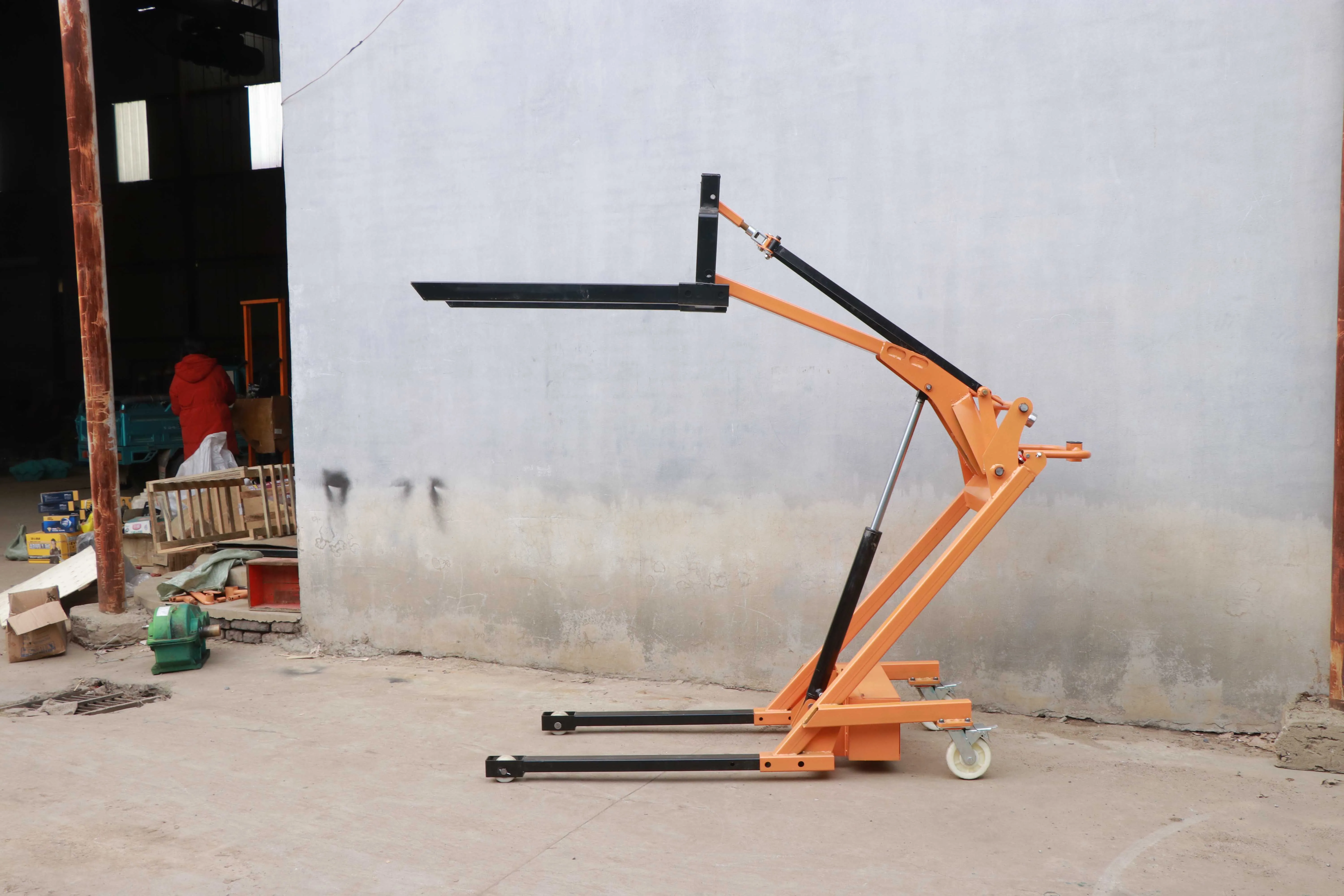 Lightweight Electric Small Forklifts Portable Battery Operated 500KG ...