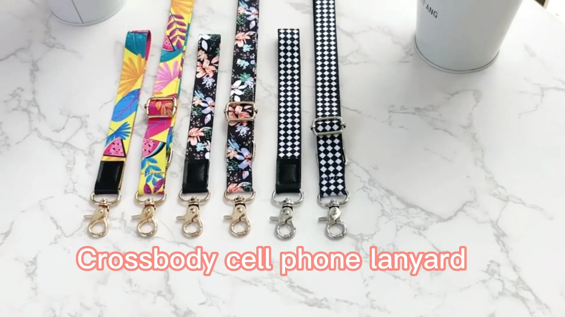 Cell Phone Key Polyester Sublimation Lanyards Holder Neck Strap ...