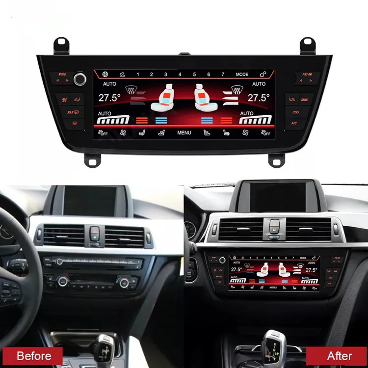 Upgrade BMW 3 Series 2013-2019 AC Control with LCD Touch Screen