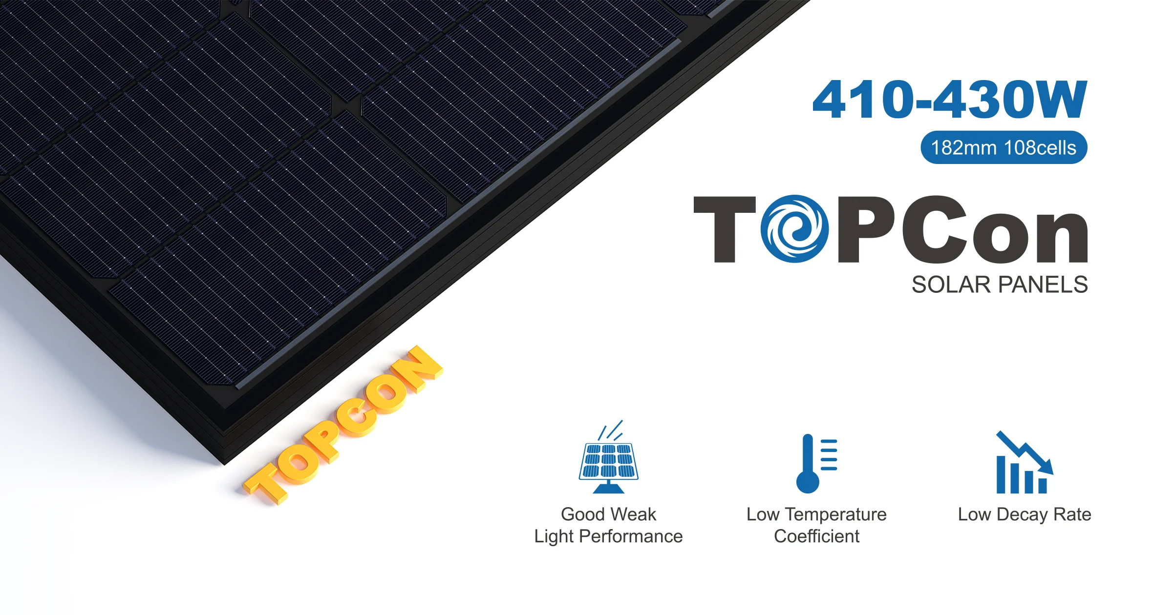 Topcon Pv Module Solar Panel Solar Photovoltaic Panels 430w 400w 500w ...