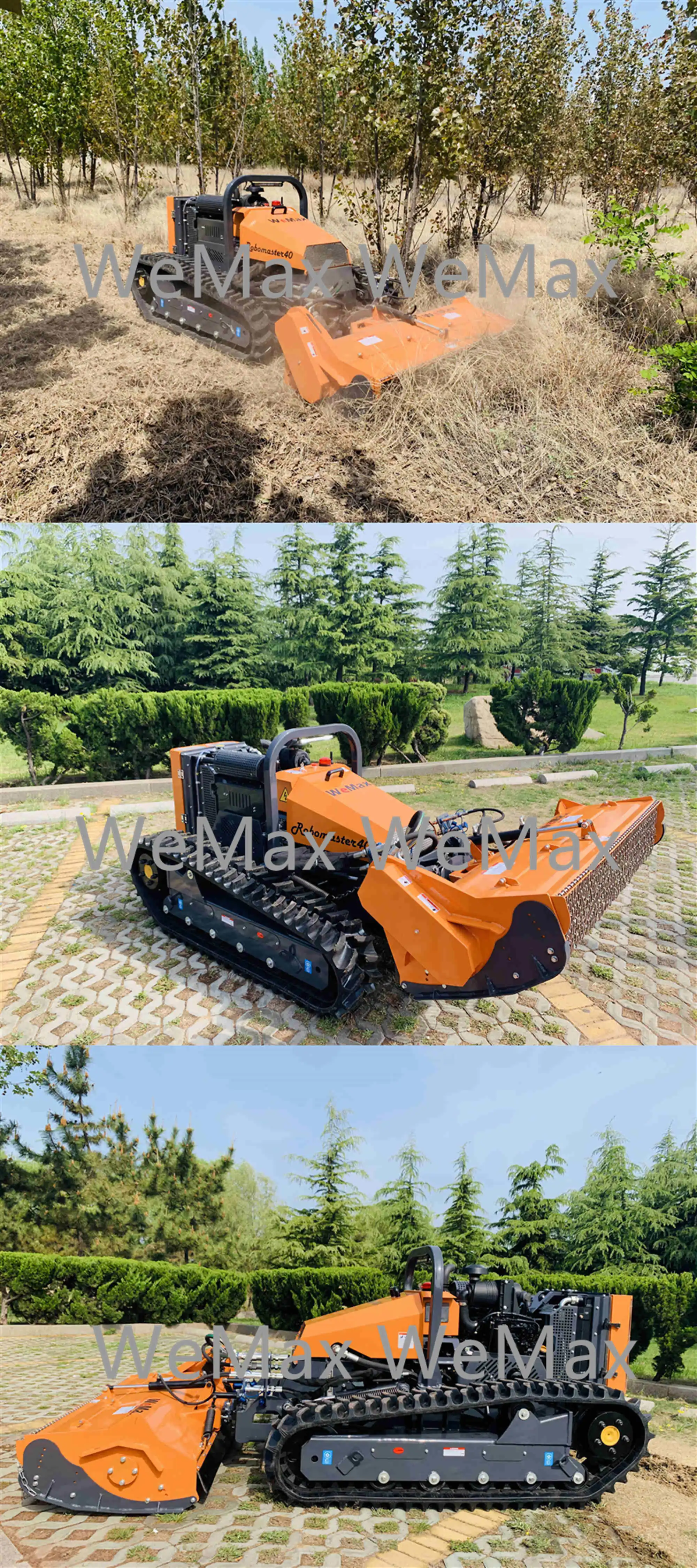 The Strong Little Forestry Mulcher for Radio Controlled Mowers - 40HP ...