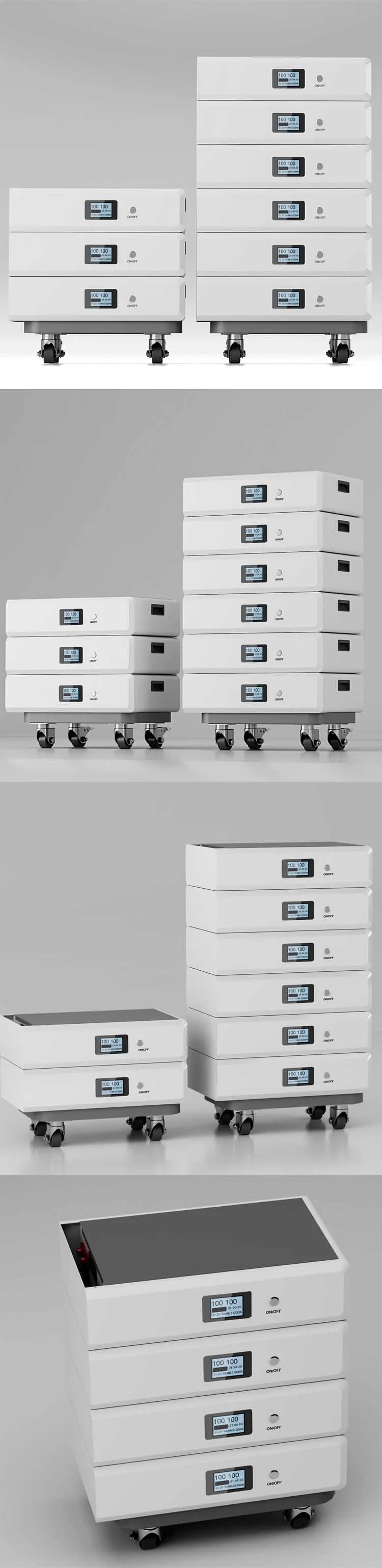 Strong Expansibility Smart String Energy Storage System 51.2v 100ah ...