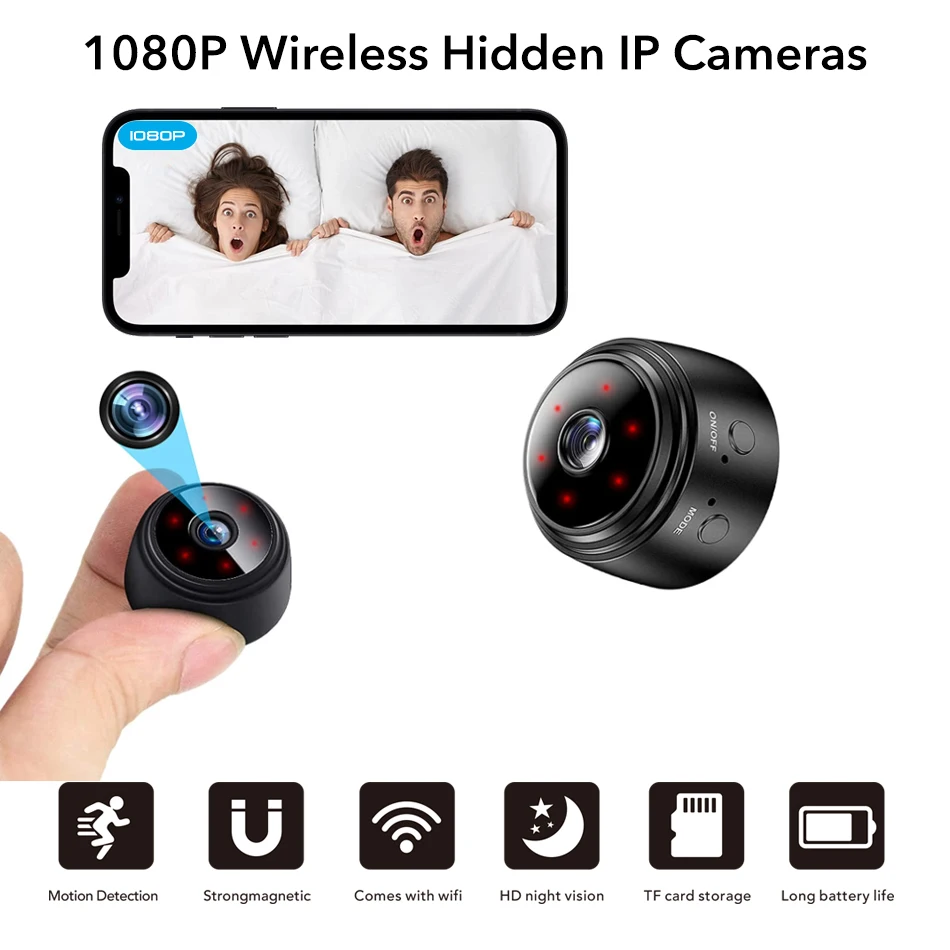 A9 Mini Wifi Camera Smart Home Smallest Camera Full Hd 1080p Micro ...