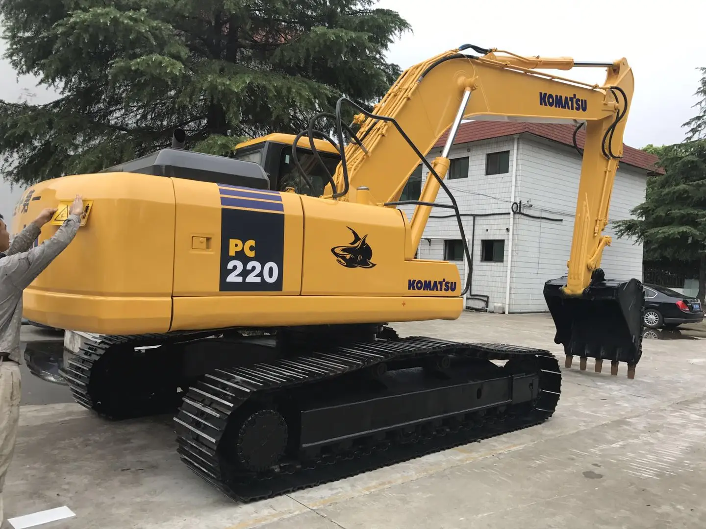 Used Komatsu Pc220 Excavator,Komatsu 220-7 Excavator,Komatsu Excation ...