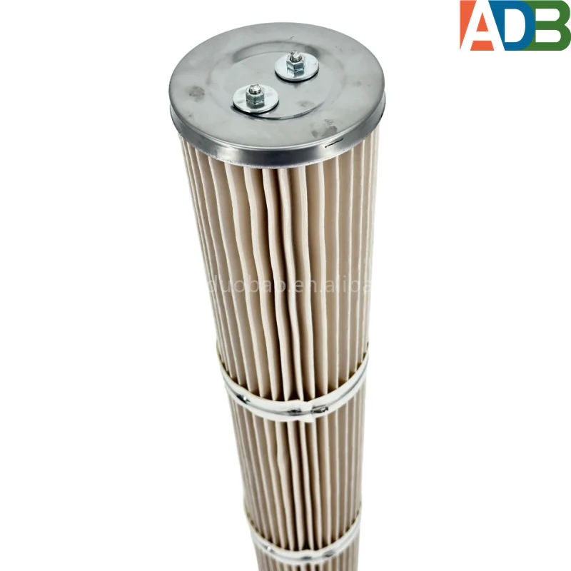 Aramid High Temperature Filter Material Stainless Steel End Cover ...