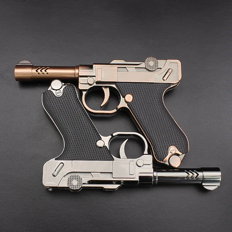 Aomail Gun Model Cigarette Metal Gun Lighter Lighter Gun Pistol With ...