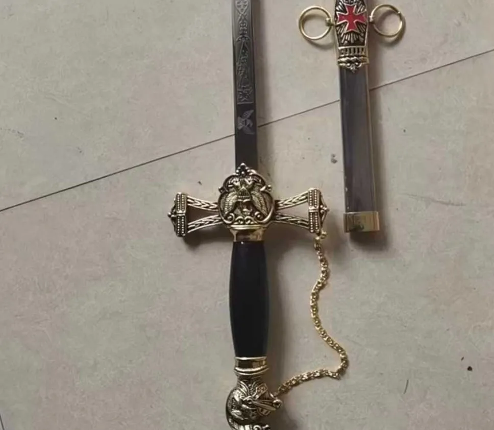 Ceremonial Sword Officer's Sword Ceremonial Metal Masonic Swords Made ...