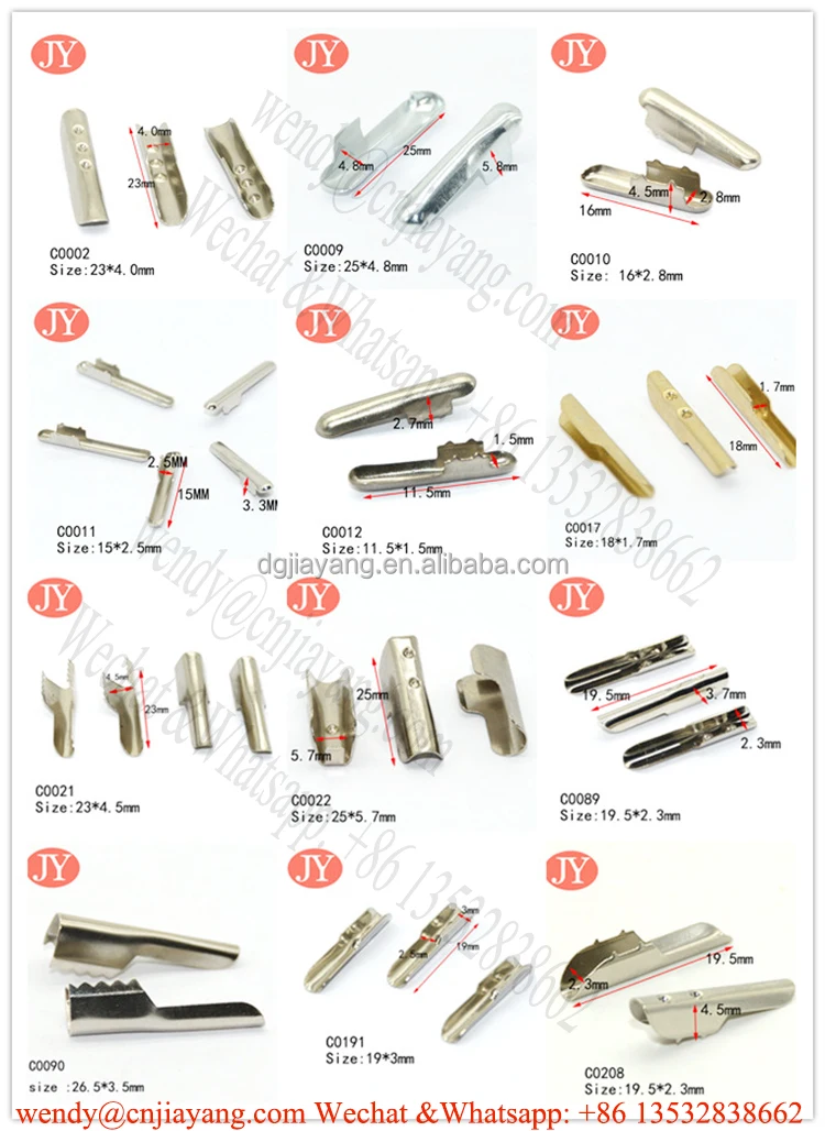 Nickle Metal Crimps 8mm Metal Lanyards Metal Crimps Ferrule Nickle ...