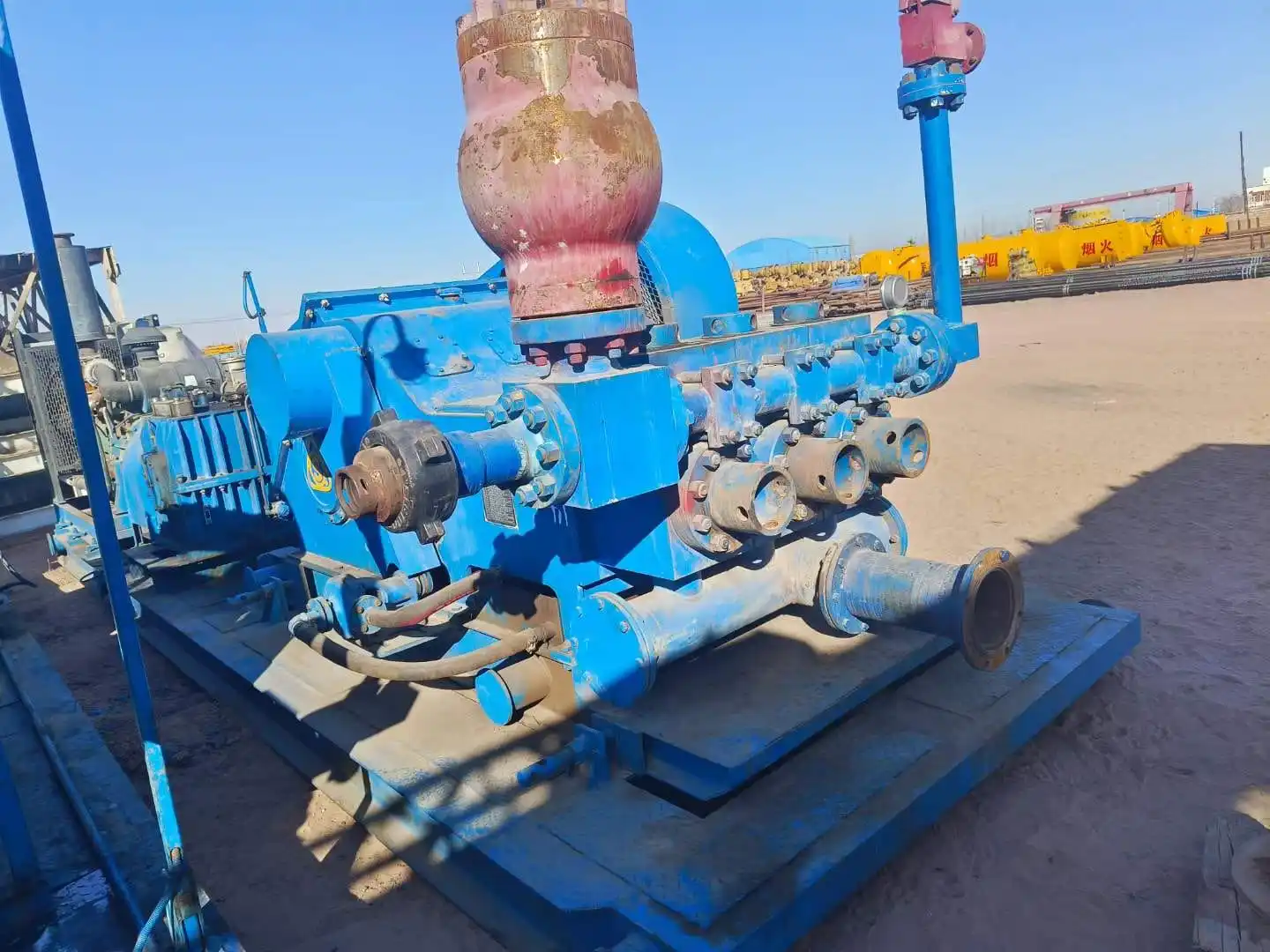 Factory Price API 7k Oilfield Drilling F500-1600 Triplex Single Acting ...