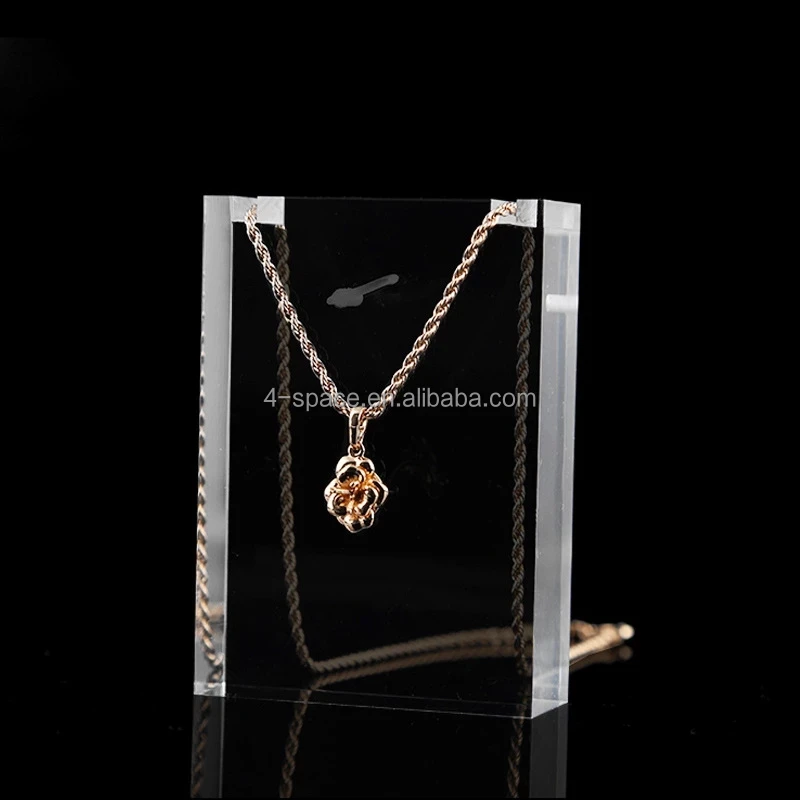 Red Velvet Jewelry Accessories Stand For 3 Dimensional Necklace Display ...