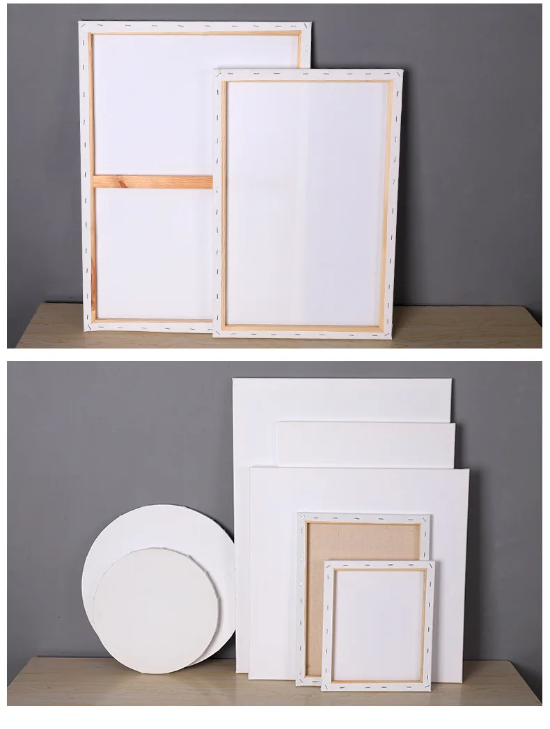 Ruibo Wooden Customized Stretcher Canvas Stretcher Bar Strip Frame Set ...