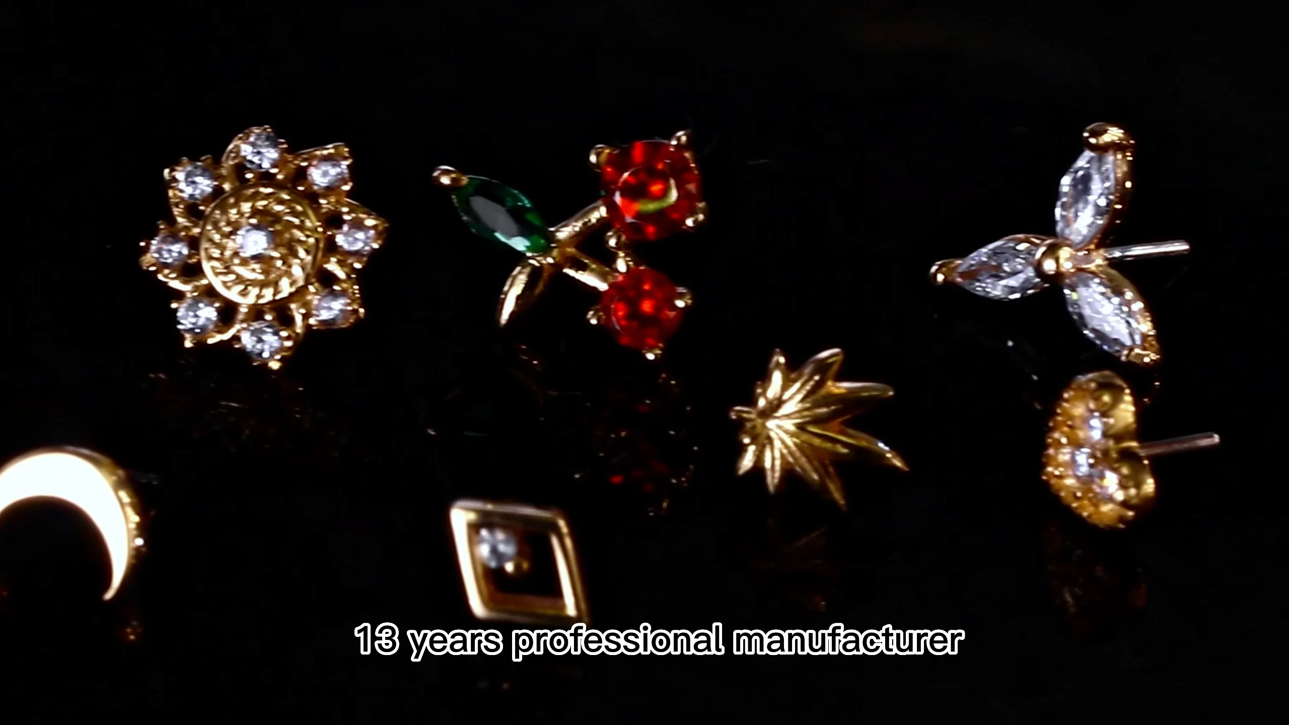 Eternal Metal 14k Solid Gold Nose Piercing Jewelry Fashion Daith ...