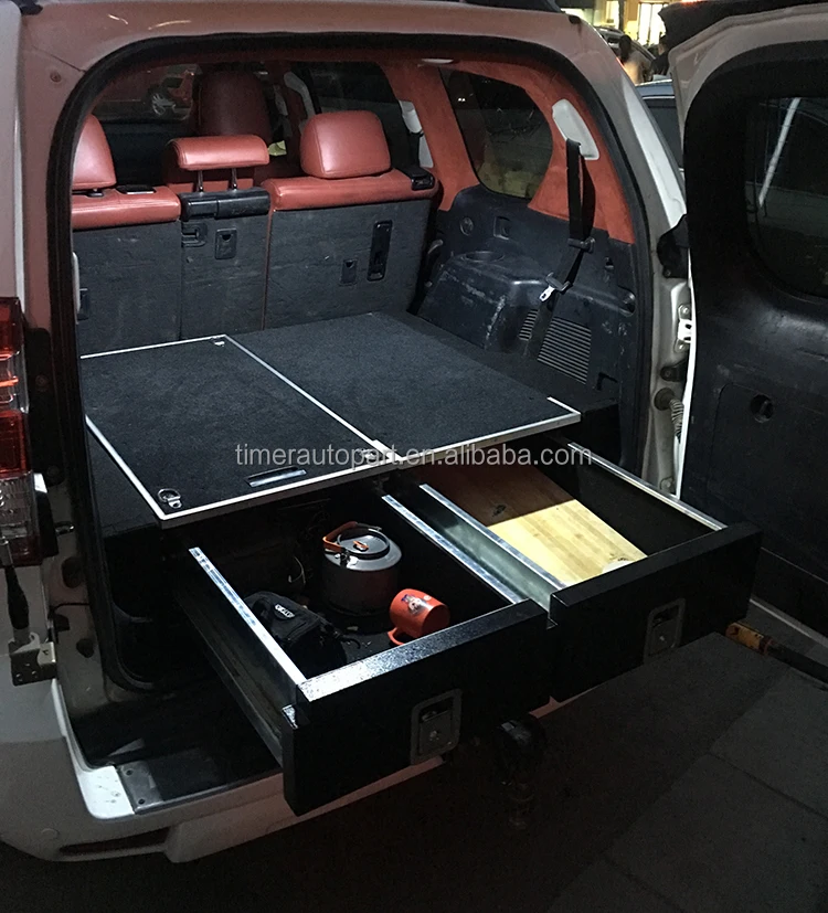 Custom Easy Slide Out 4X4 Heavy-Duty Storage Box Drawer System for FJ ...