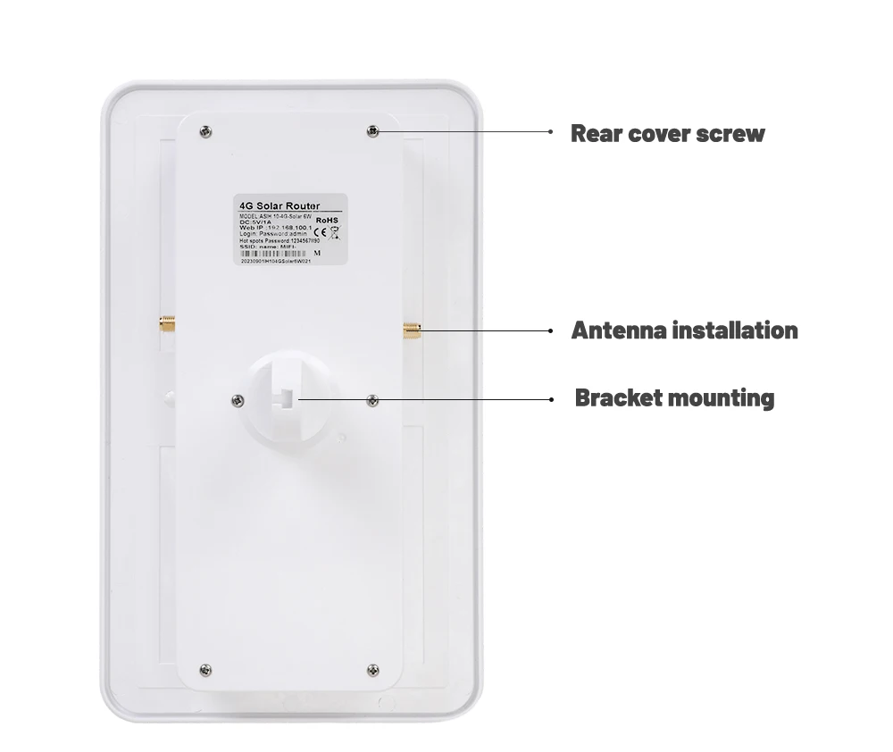 Wireless Solar Wifi Router Ip 66 Waterproof For Outdoor Remote Farm And ...