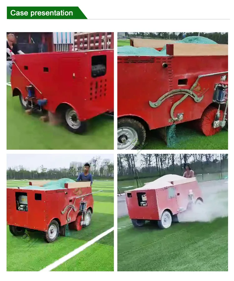 Artificial Grass Power Brush Sand Infill Brushing Machine For ...