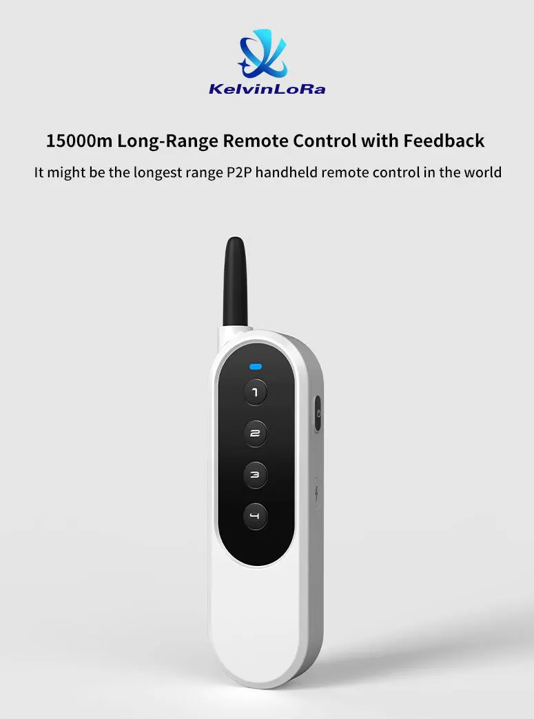 Long Distance Lora Remote Control 15km Remote Control Rechargeable ...