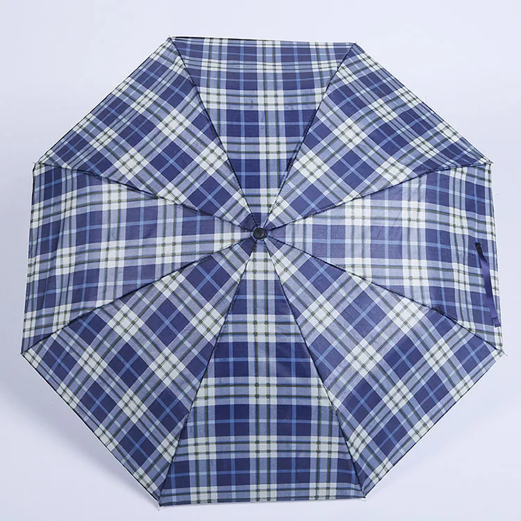 CHUVABAND 21 Inch 8 K Wholesale Classic Plaid Umbrella Custom Logo ...