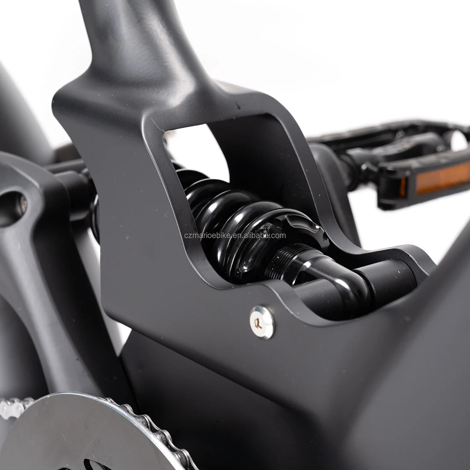 2024 Mario 750w Electric Bike - Full Suspension & Rear Rack