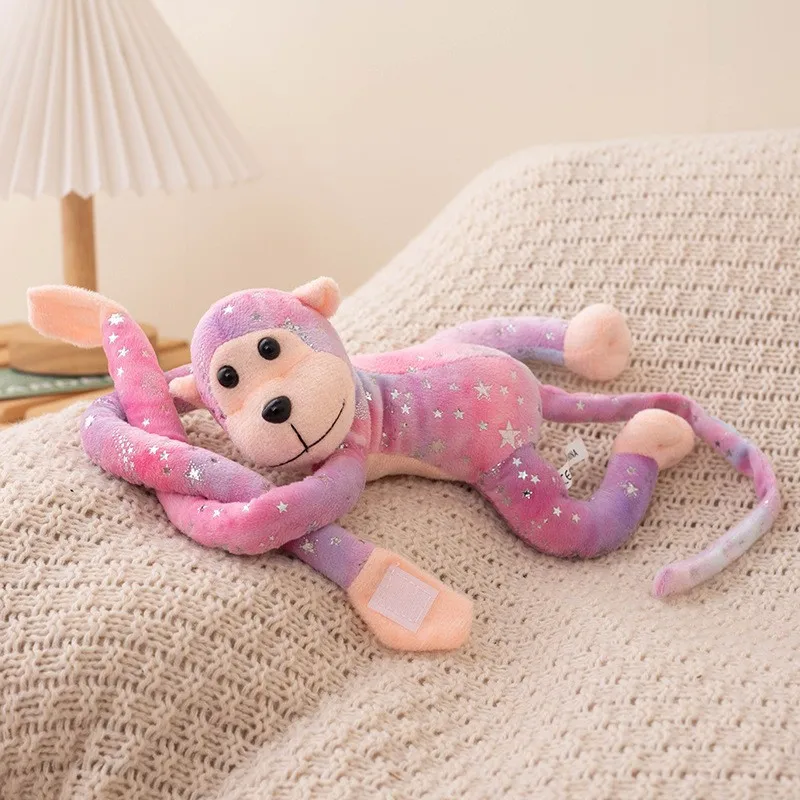 Hecion Cute Long Arms Monkey Plush Toy Large Pillow Cute New Year Gift ...