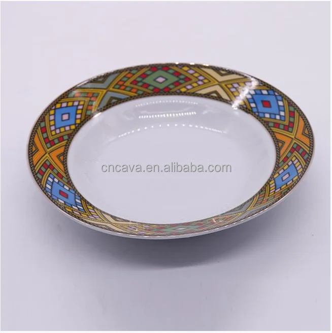 Ethiopian Art Rekebot Saba Fine Porcelain 48 Pieces Ethiopian Dinner Sets Dinnerware - Buy 48 ...