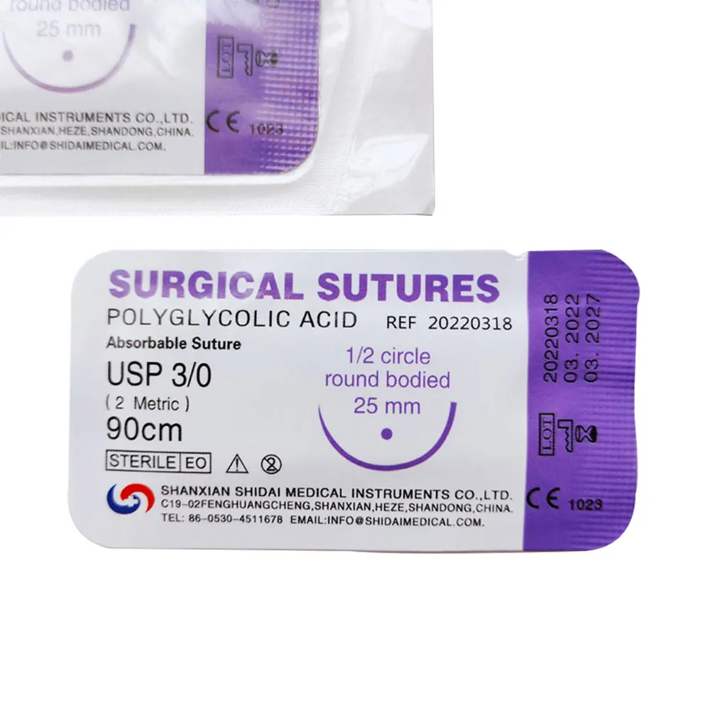 Surgical Suture Absorb Ophthalmic Dental Suture Cassette Sutures ...
