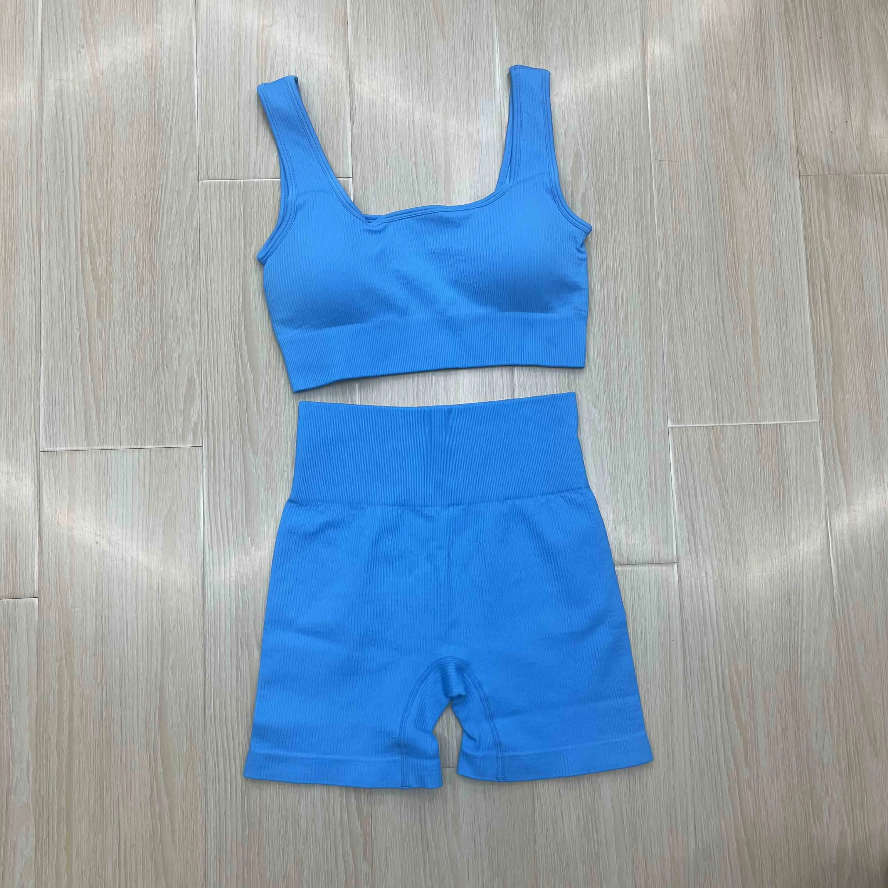 New Women's Simple And Sexy Sportswear High Waist Knitted Seamless ...