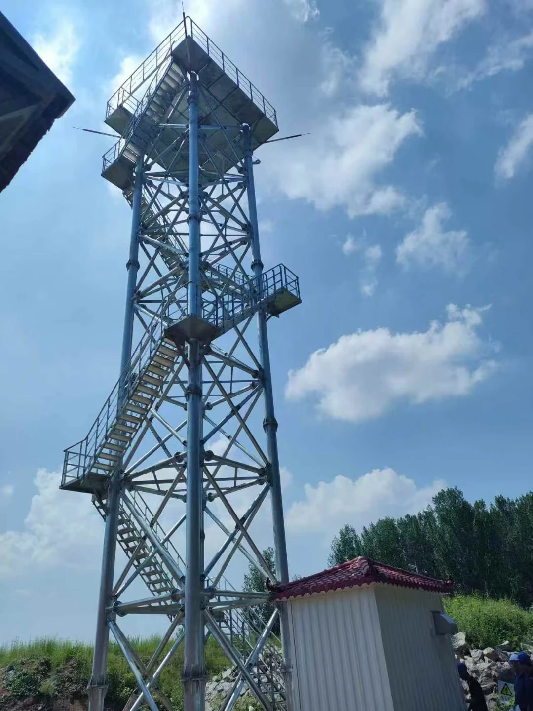 Tongyong Forest Fire Prevention Landscape Monitoring Tower Hot Dip ...