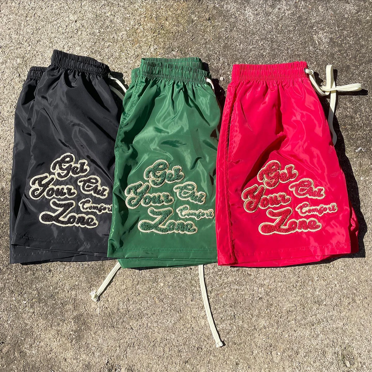 Custom Manufacturer Drawstrings Embroidery Chenille Summer Beach Sport ...