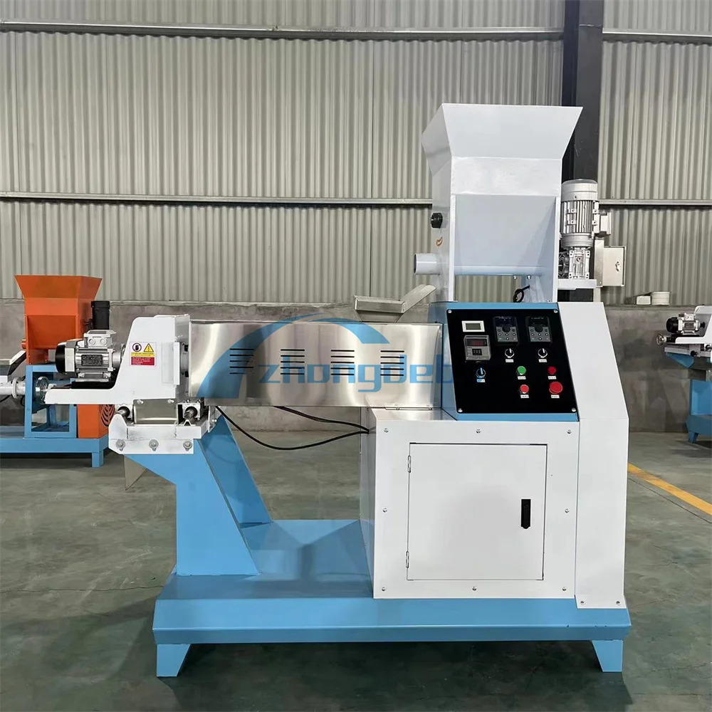 Dry Wet Pet Food Pellet Processing Making Extruder Machine Dog Food ...