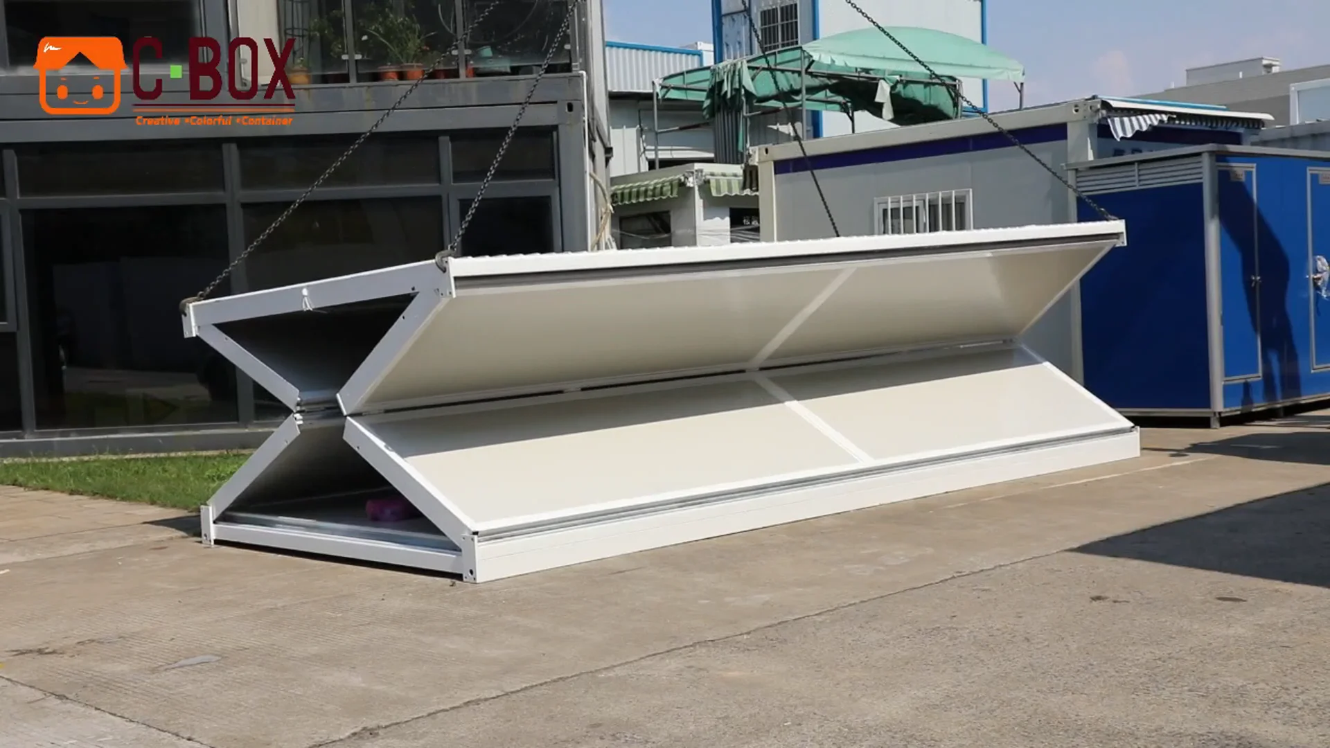 Cbox Dormitory Quick Assembly Mobile Prefabricated Foldable Container ...