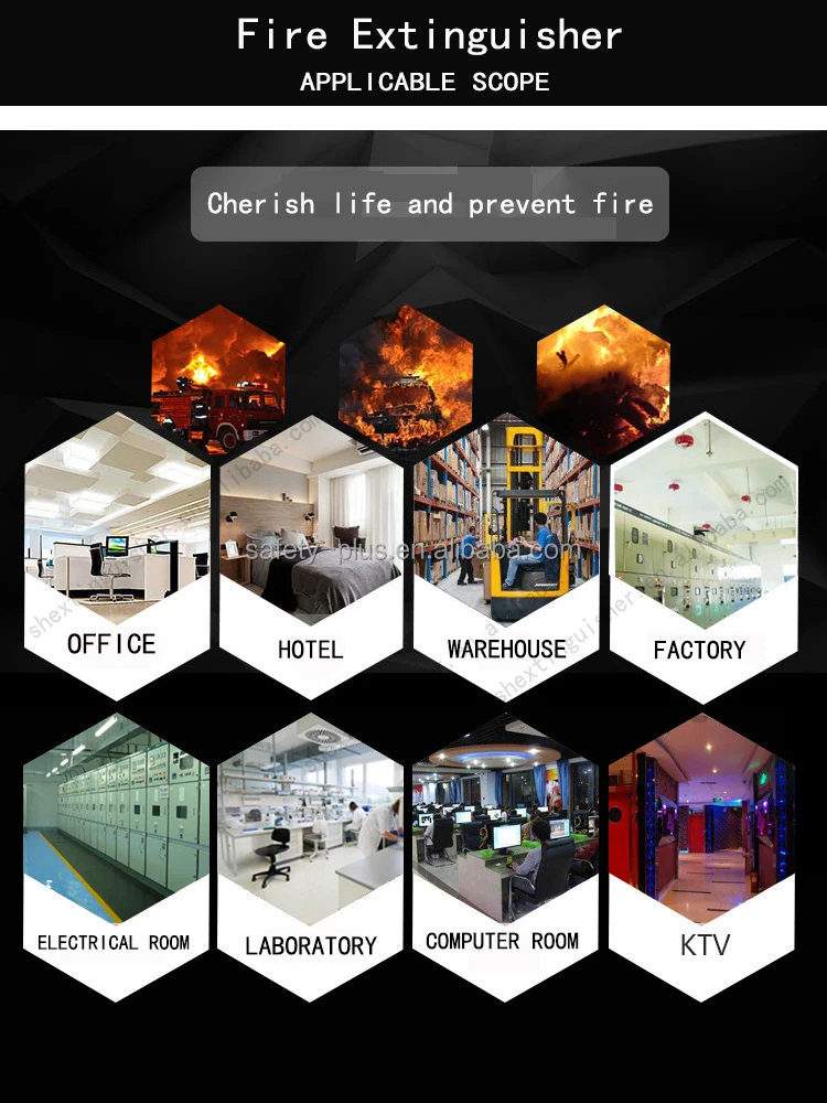 General Type Abc Dry Chemical Powder Fire Extinguisher - Buy Dry Powder ...