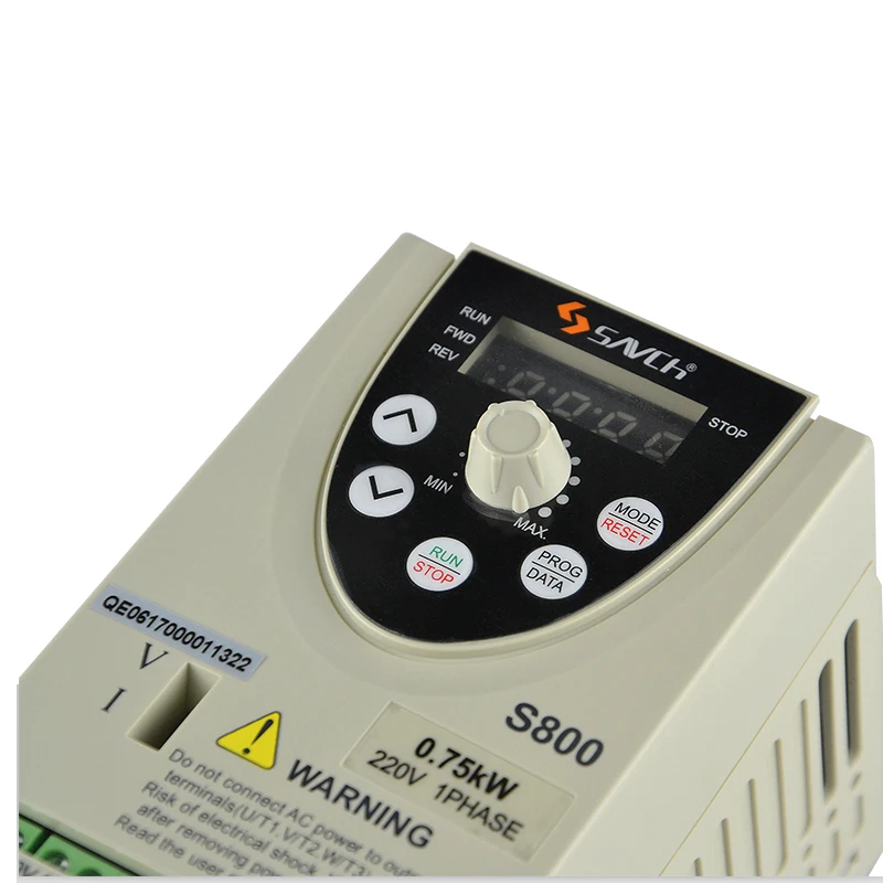 Savch Ac Motor Drive S800 0.2-1.5kw For Conveying Frequency Inverter ...