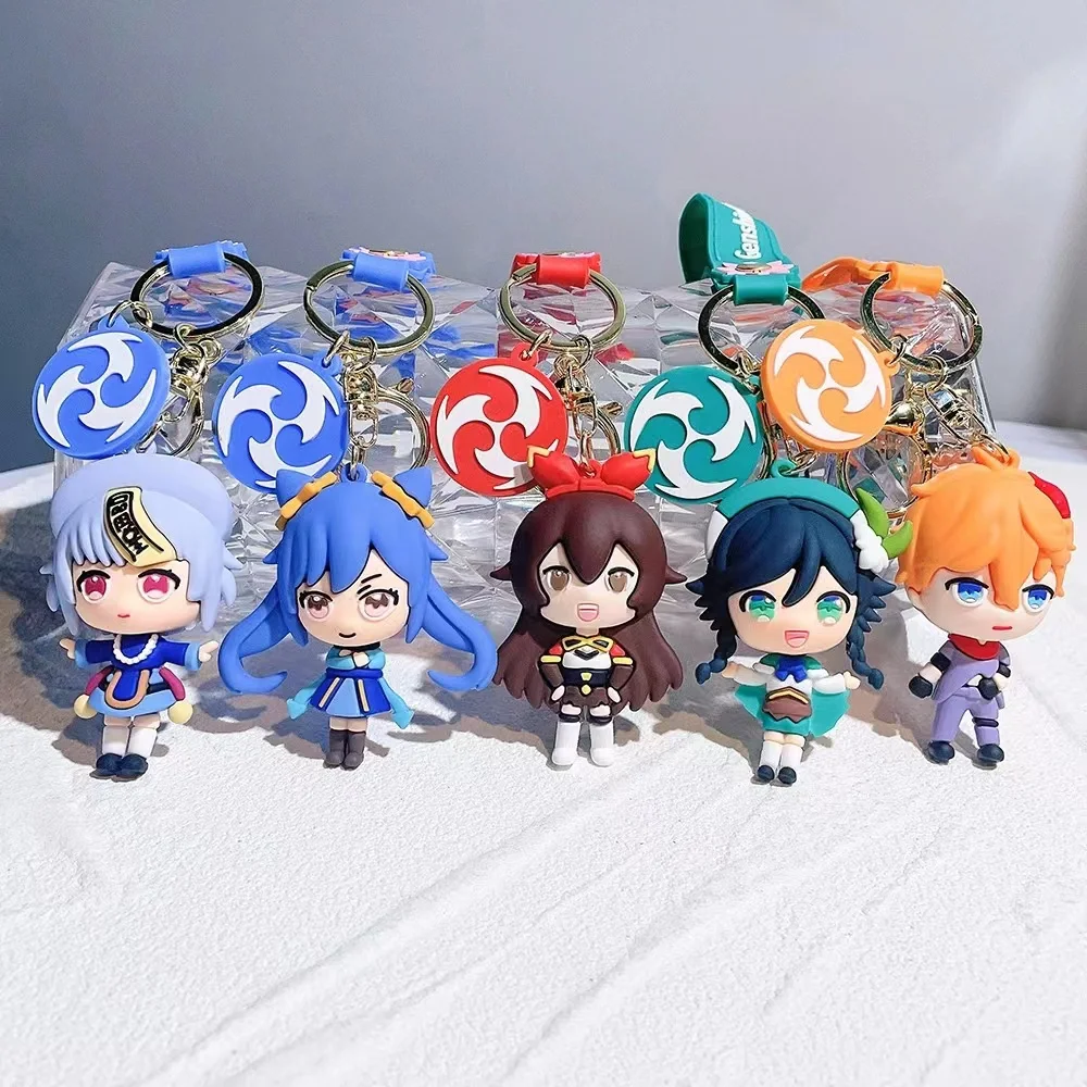 Anime Cosplay Accessories Silicone Pvc Genshin Impact Paimon Dori Kaeya ...