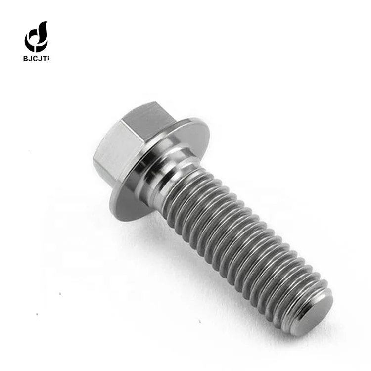 M10 Flange Head Grade 5 Titanium Bolts| Alibaba.com