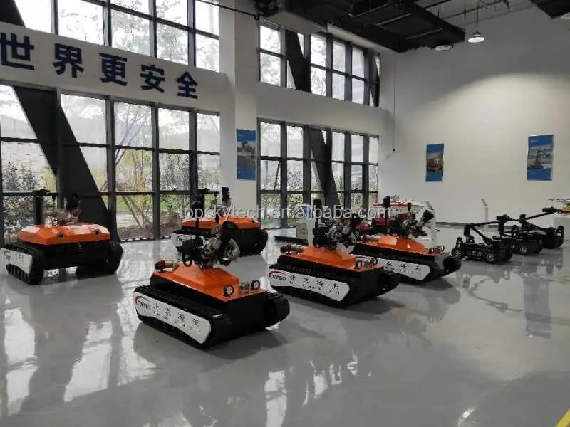 1000M Remote Control Distance Explosion-Proof Fire Fighting Robot