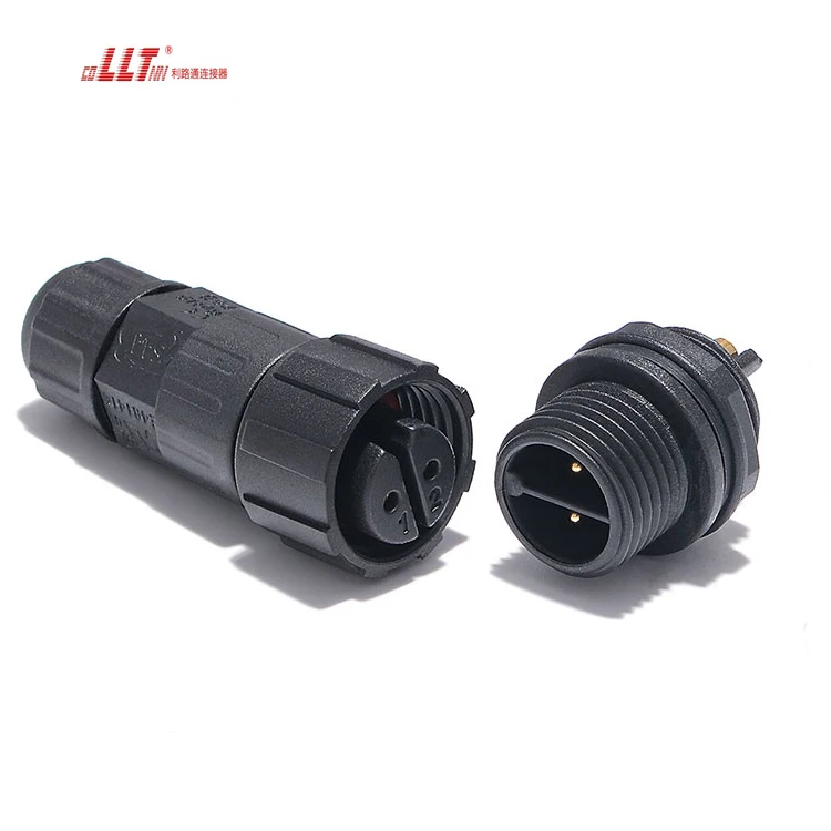 2pin M16 Plastic Electrical Terminal 3 4 5 6 7 8 9 10 11 12 Pin Solder ...