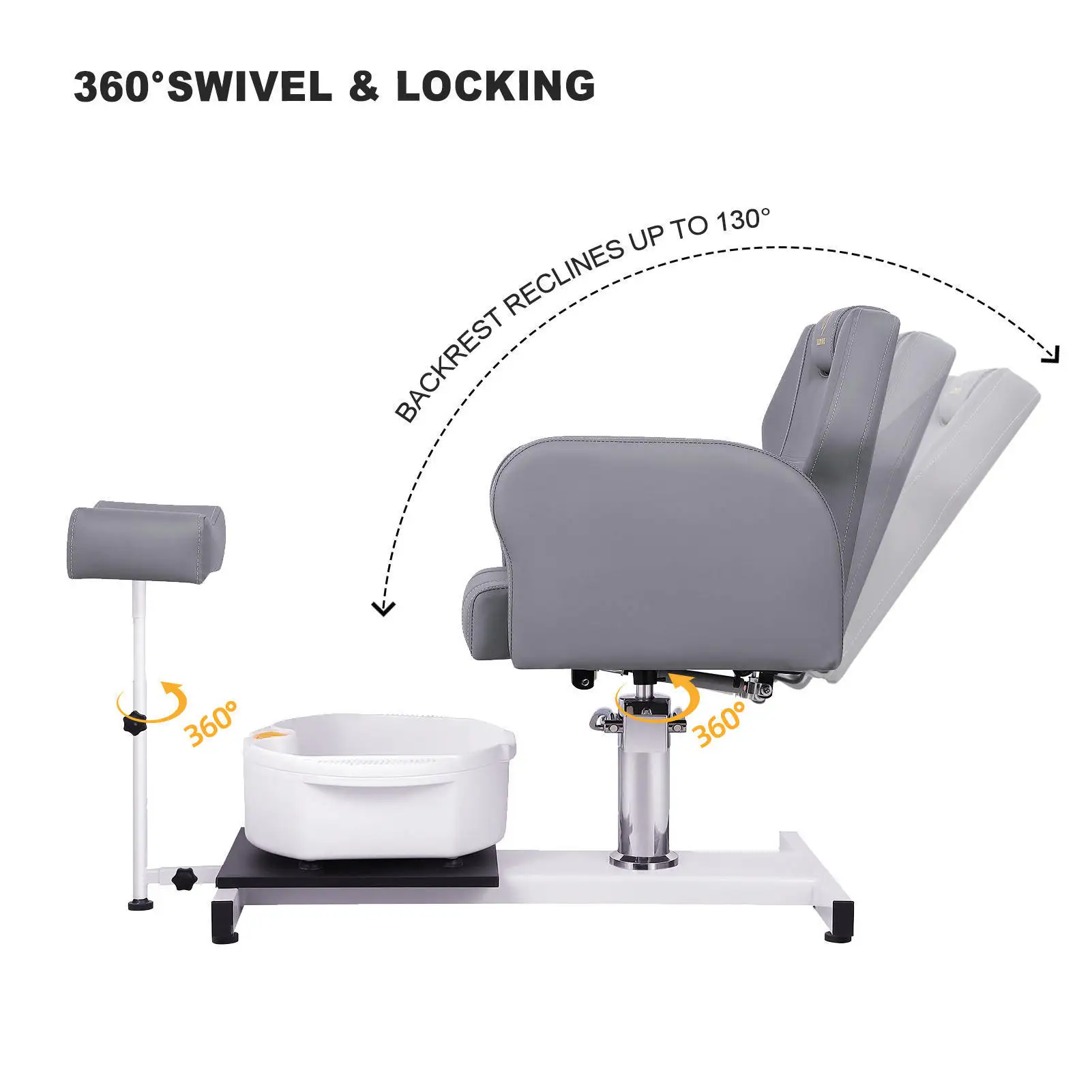 New Nail Salon Furniture Foot Wash Manicure Spa Pedicure Chair| Alibaba.com