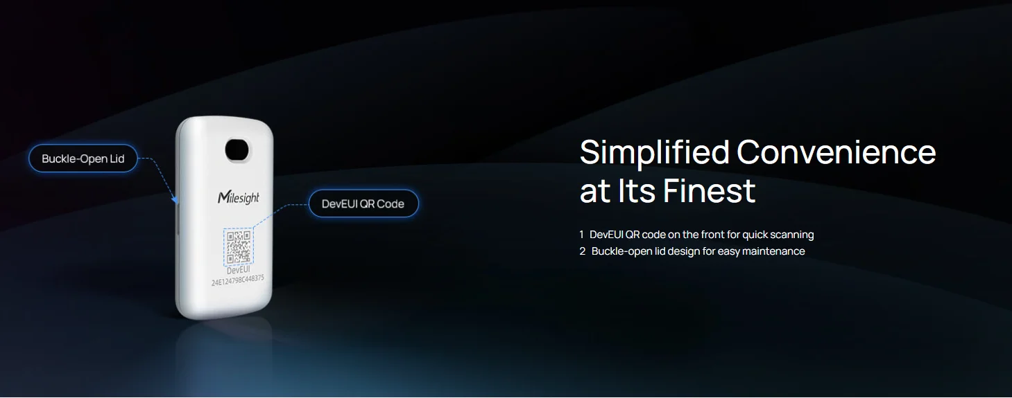 Milesight Ws201 Lora Tof Technology Smart Fill Level Monitoring Sensor ...