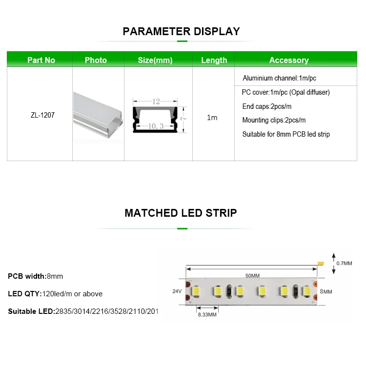 Plastic U Channel Aluminum Led Extrusion Waterproof Profile for Led ...