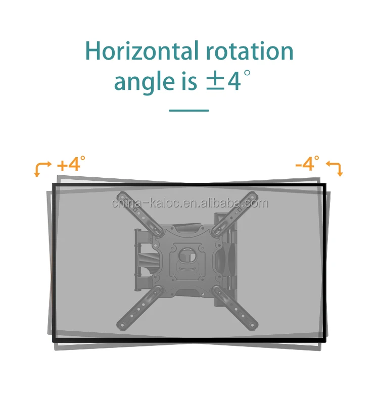 Swivel Folding down TV Wall Bracket - Ideal for 32-65 Inch Tvs