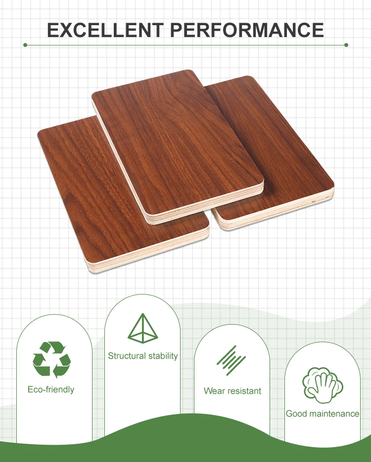 Wooden 4x8 Melamine Laminated Hdf Board Melamine Plywood Price - Buy ...