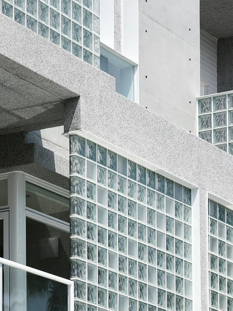 Hollow Glass Block for Wall Decoration - Modern Style