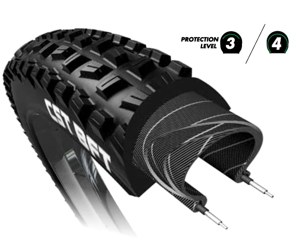 CST Bicycle Tires - Durable 20x4.0 Fat Tire Wheels