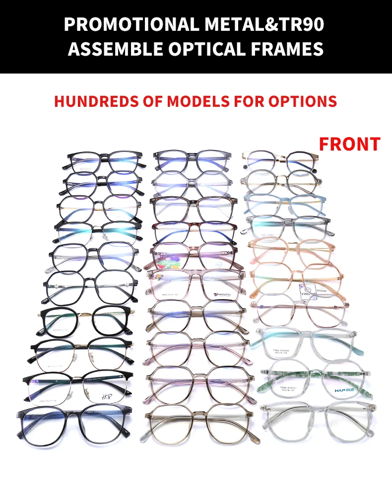 Promotional Cleaning Price Fashion Optical Eyeglasses Frames Retro Male ...
