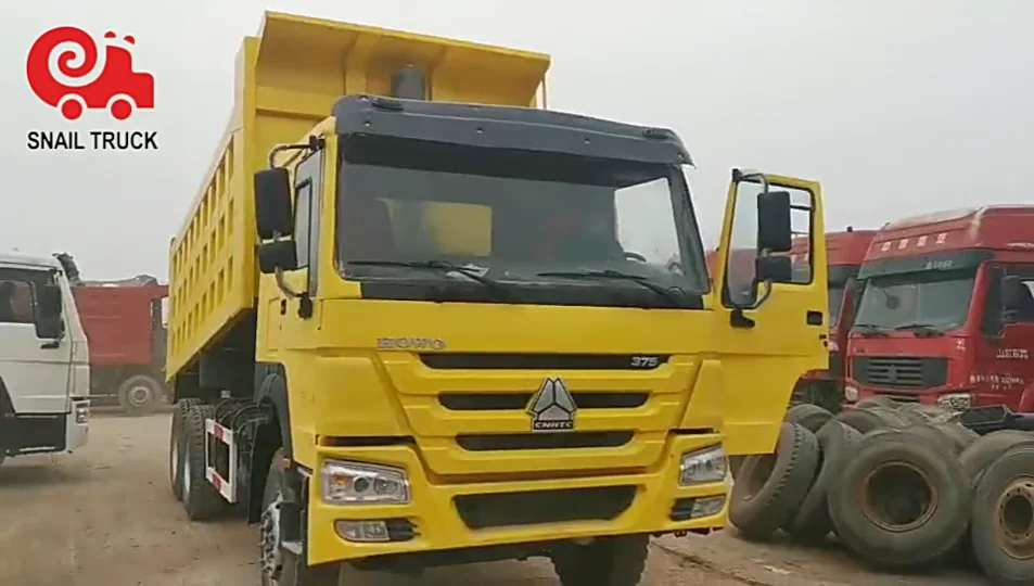Used Howo Tipper Dump Truck Sinotruck Howo 371 For Africa - Buy Dump ...