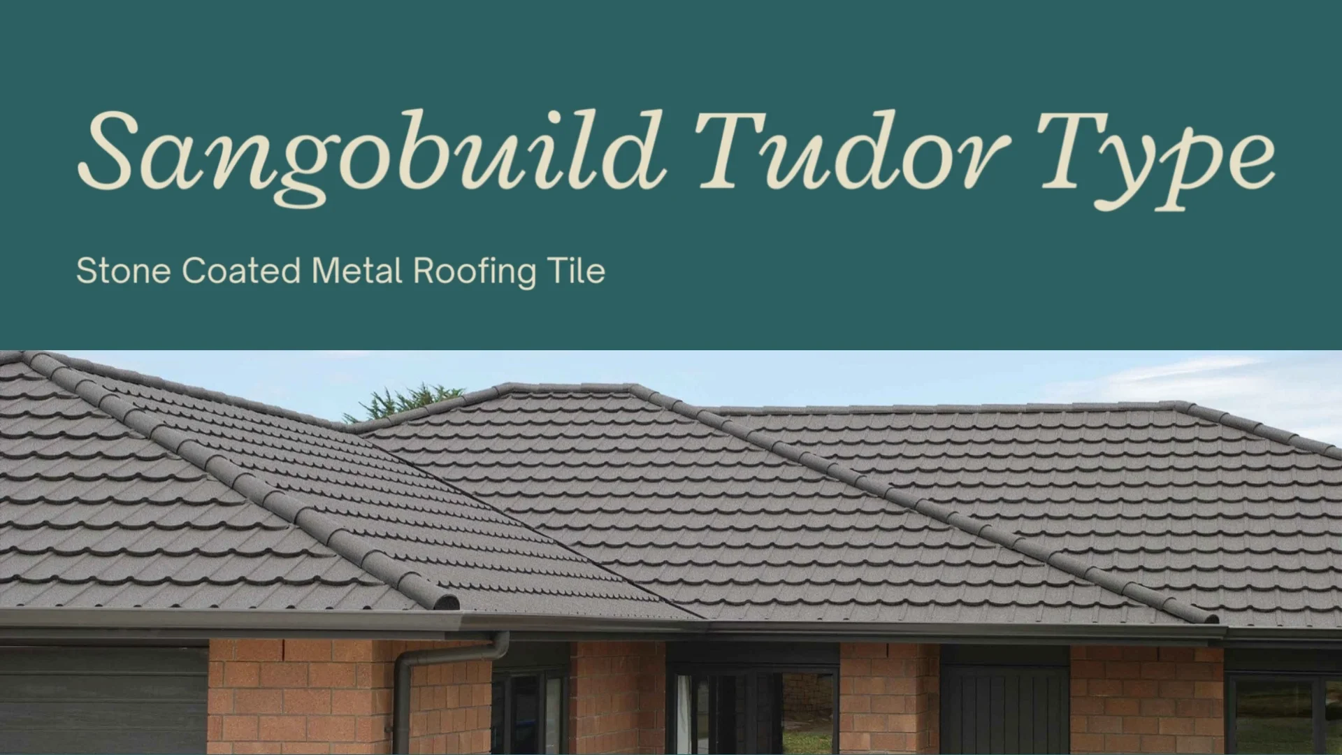 Color Tudor Tile Sand Coated Steel Roofing Sheets Classic Metal Roofing ...