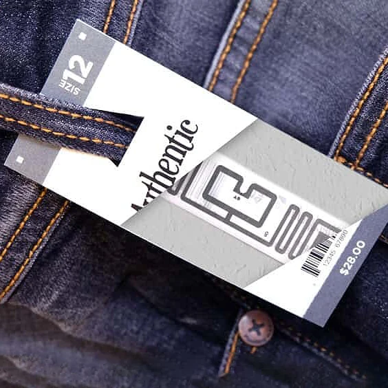 RFID Clothing Security Tags - Recycled & Customizable