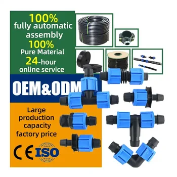 Agricultural Irrigation Fittings Drip Tape Connector Coupling Plastic ...