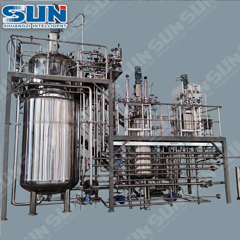 Stainless Steel Bioreactor - 50-500-5000L Fermentation Tank