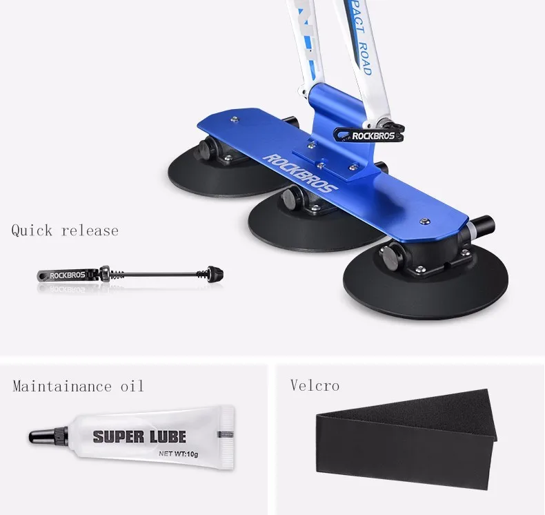 ROCKBROS Bike Mount Suction Cups - Secure & Easy Bike Racks